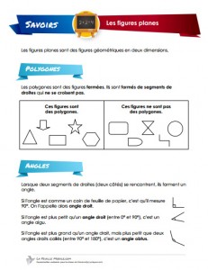 Les figures planes - LaFeuilleMobile.com