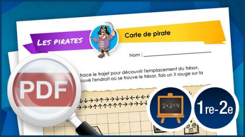 La carte du pirate - LaFeuilleMobile.com