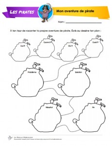 Mon aventure de pirates - LaFeuilleMobile.com
