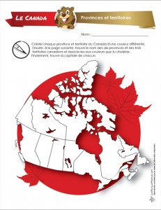 Provinces et territoires - LaFeuilleMobile.com